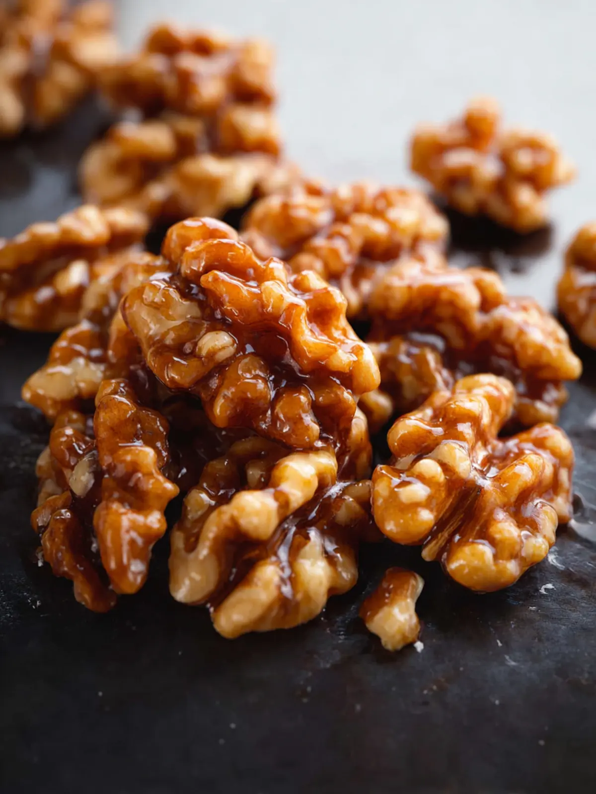 how to make glazed walnuts